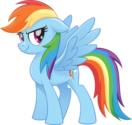 Rainbow Dash | My little pony in Madagascar Wiki | Fandom