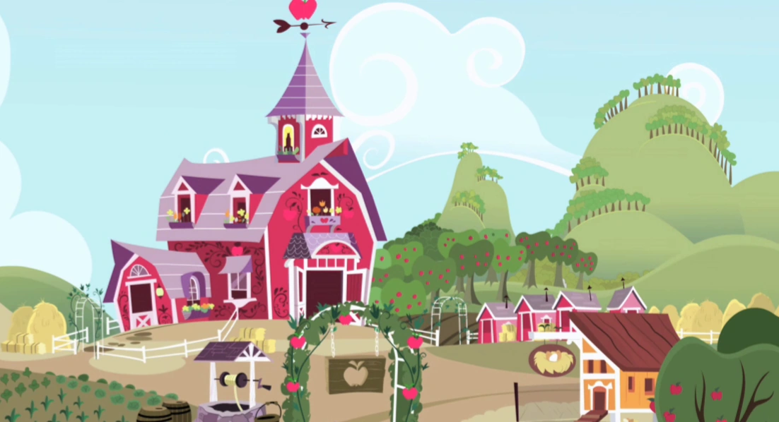 Sweet Apple Acres | My Little Pony: Train in Equestria Wiki | Fandom