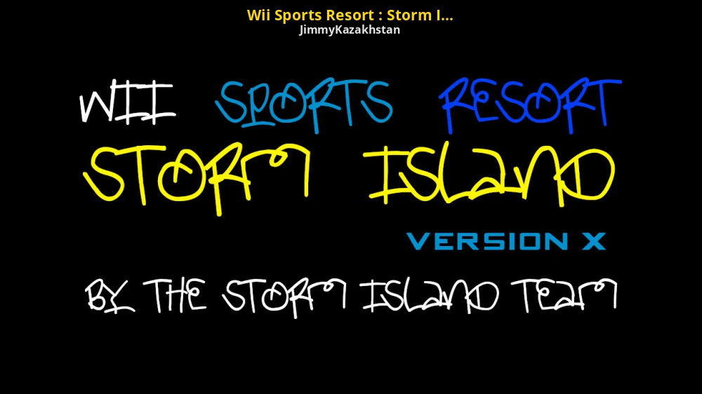 Wii Sports Resort: Storm Island | My Miis Wiki | Fandom