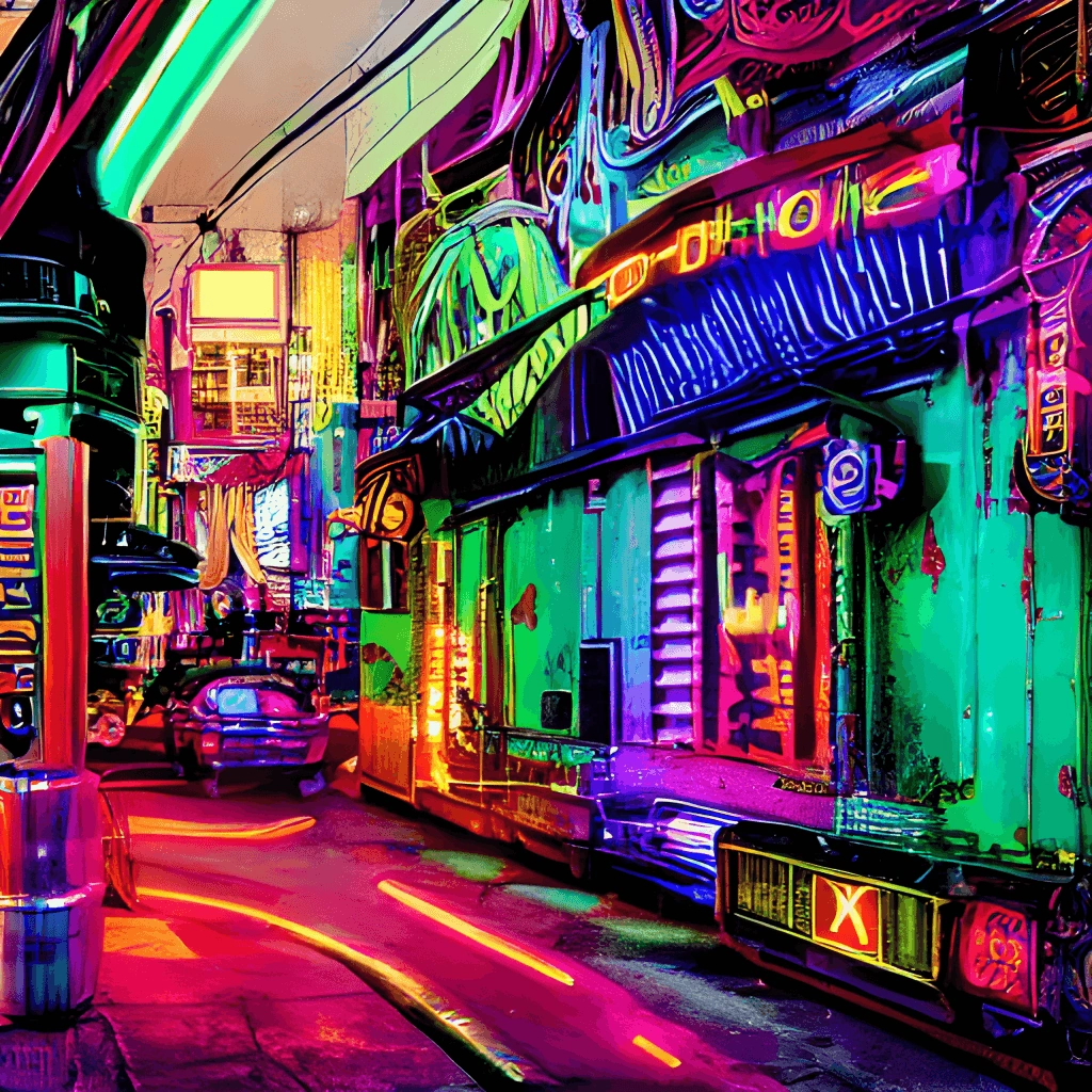 Level 667 "The Neon Paradise" | My own backrooms levels not a rip off ...