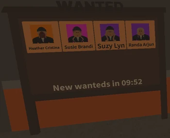 Wanted Board | My Prison Wiki | Fandom
