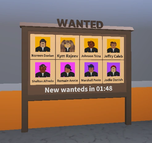 Wanted Board | My Prison Wiki | Fandom