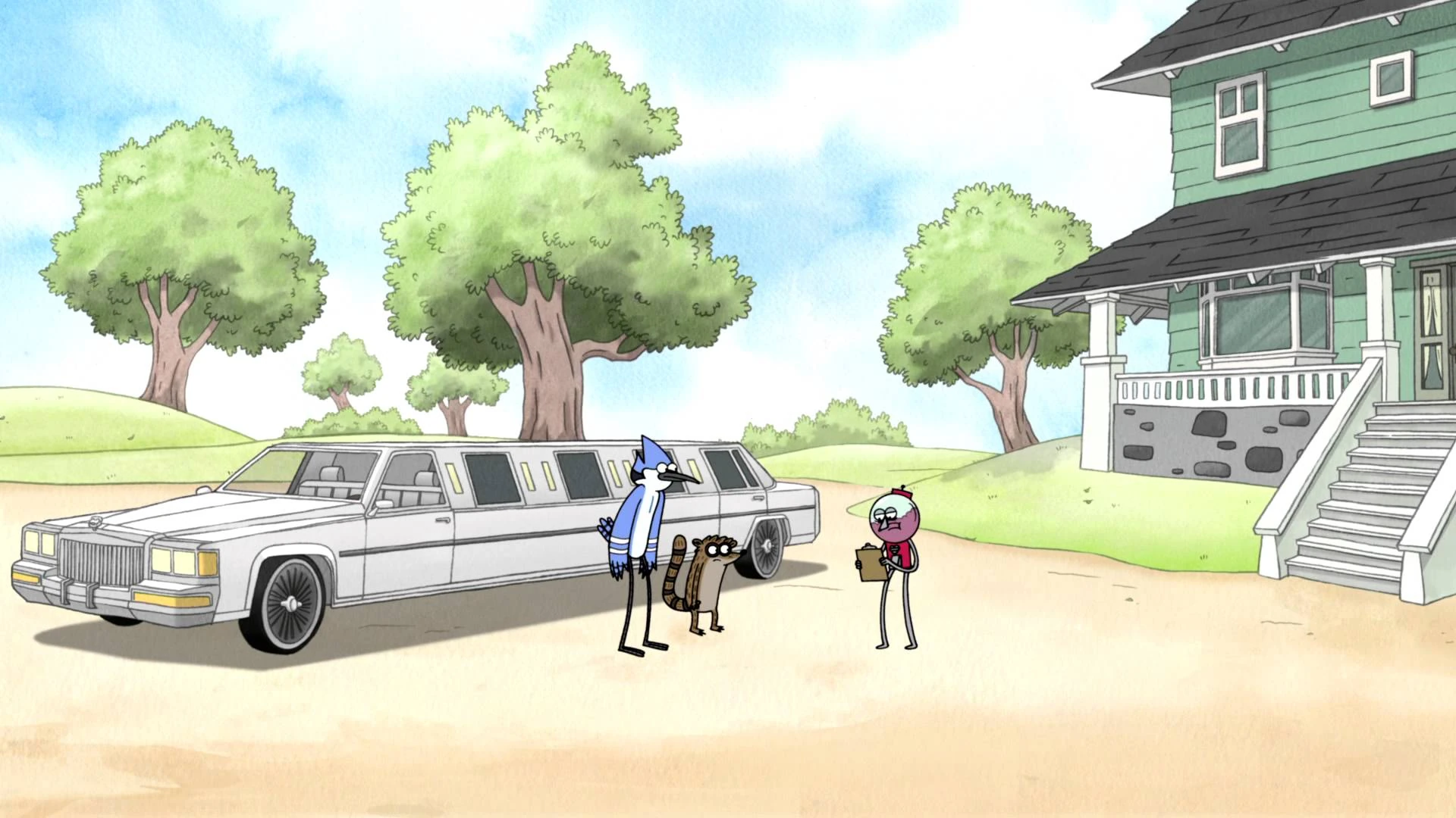 Limosine Lunchtime | My regular show Wikia | Fandom