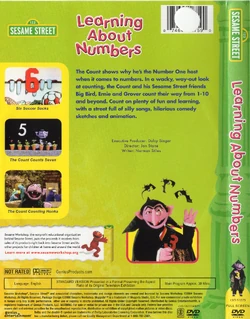 Sesame Street Learning About Numbers Dvd