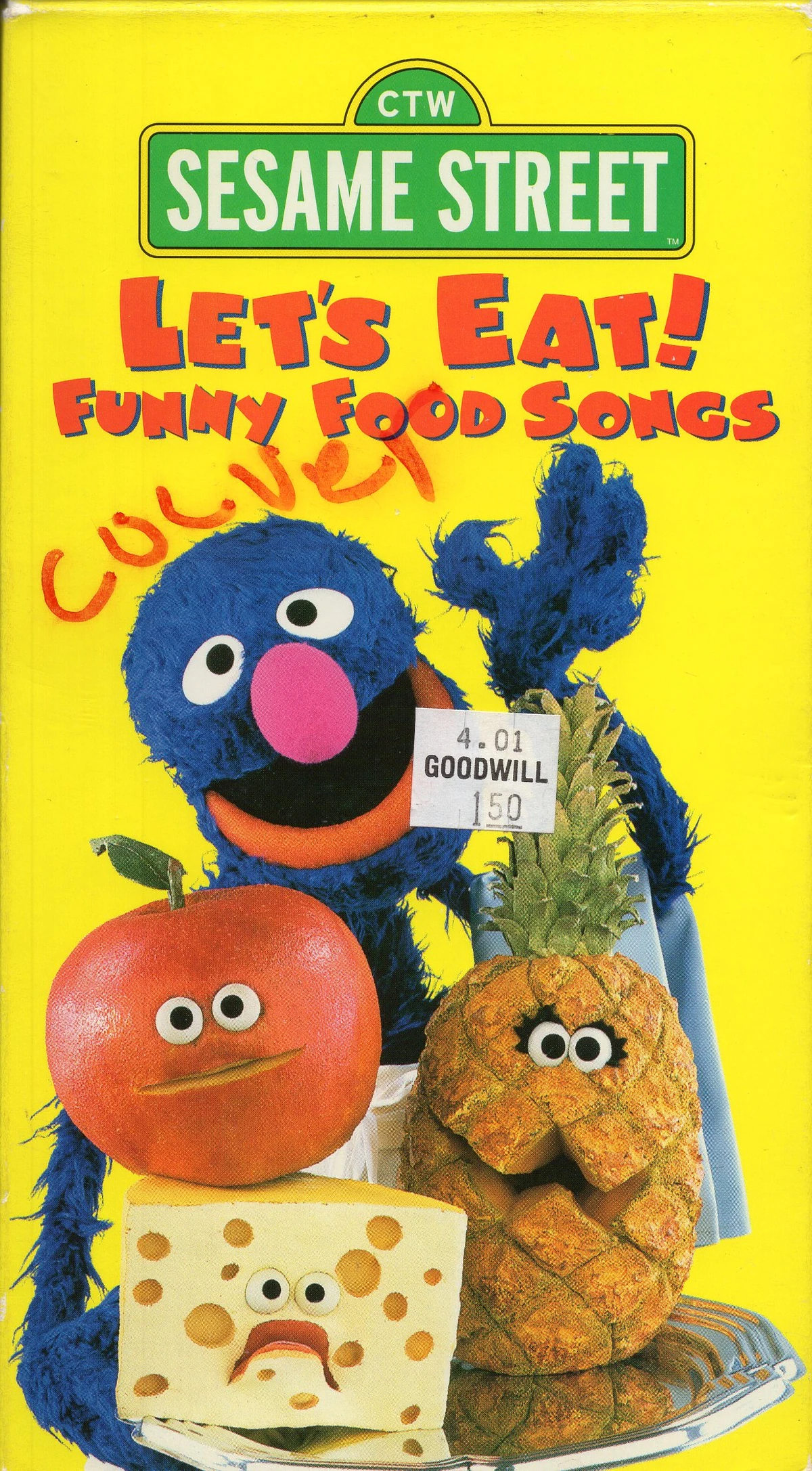 Sesame Street Let's Eat! Funny Food Songs 2004 DVD/Gallery | My ...