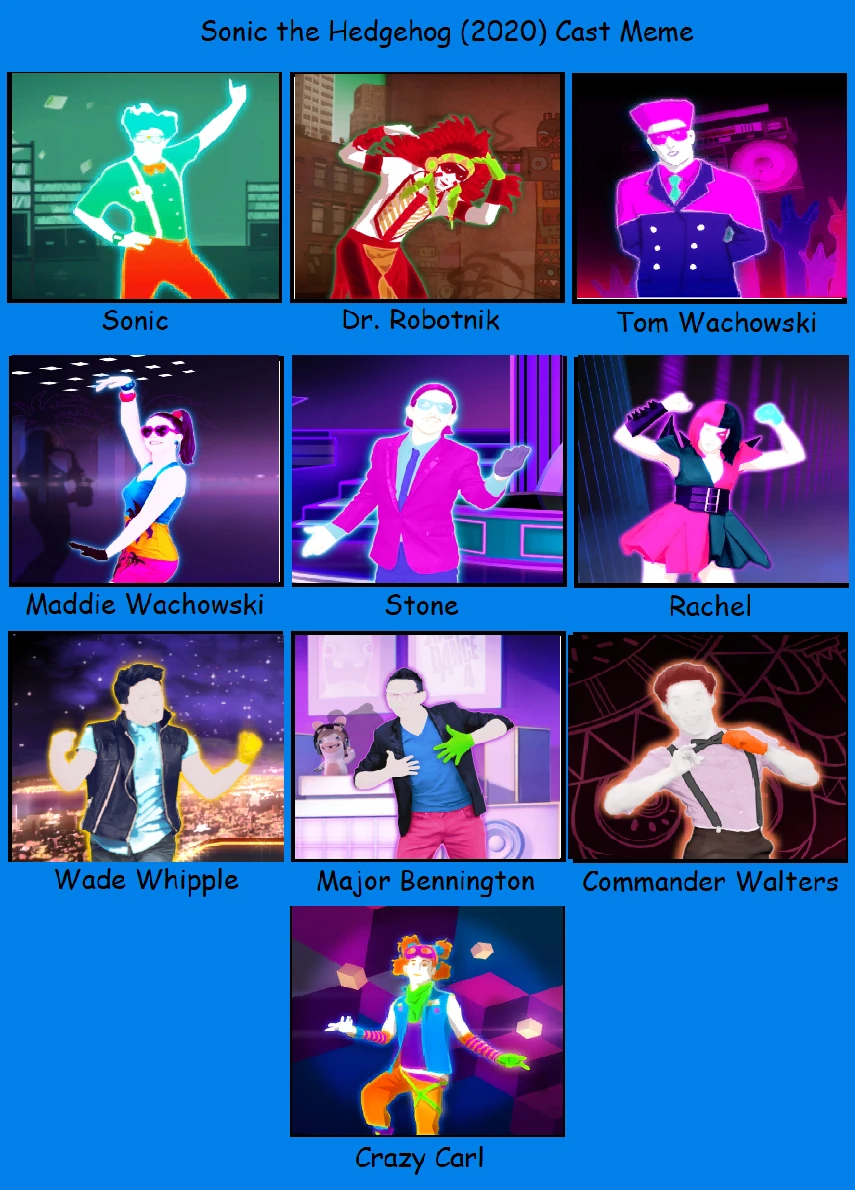 Just Dance/Sonic The Hedgehog (2020) | My scratchpad Wiki | Fandom