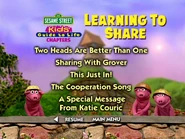 Sesame Street Kids' Guide To Life Learning To Share 2003 DVD/Gallery ...