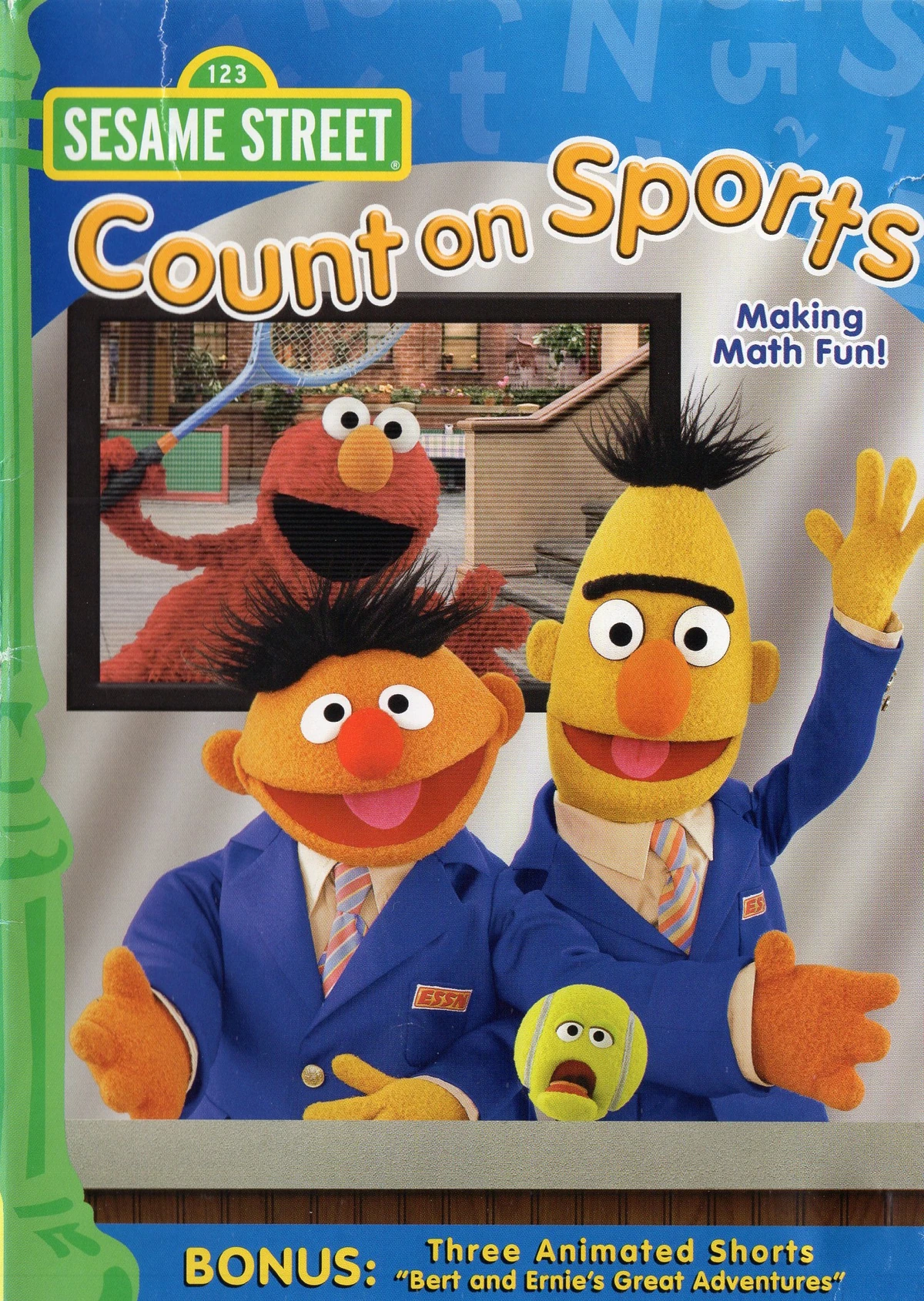 Sesame Street Count on Sports 2008 DVD | My scratchpad Wiki | Fandom