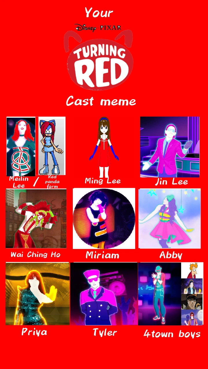 Just Dance/Turning Red (2022) (My version) | My scratchpad Wiki | Fandom