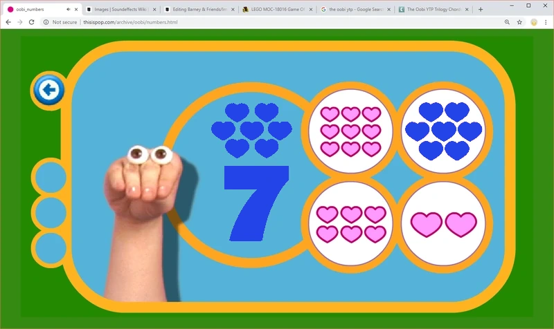 Oobi: Numbers/Gallery | My scratchpad Wiki | Fandom
