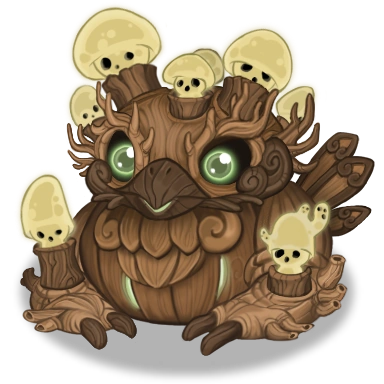 Rare Sporerow | My Singing Monsters Fanon Wiki | Fandom
