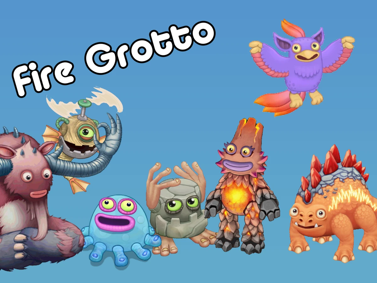 Fire Grotto | My Singing Monsters Sympathy Awaken Wiki | Fandom