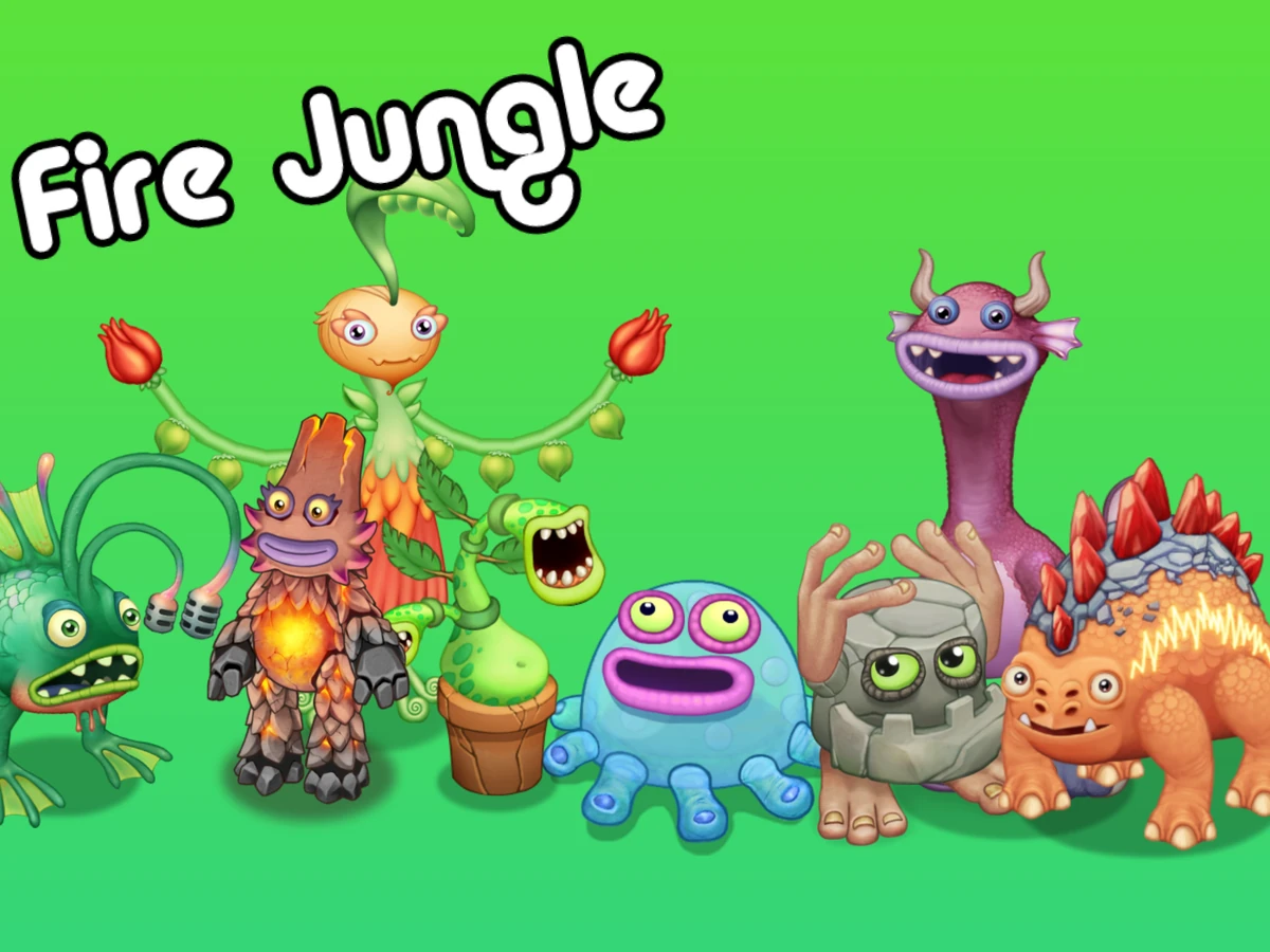 Fire Jungle | My Singing Monsters Sympathy Awaken Wiki | Fandom