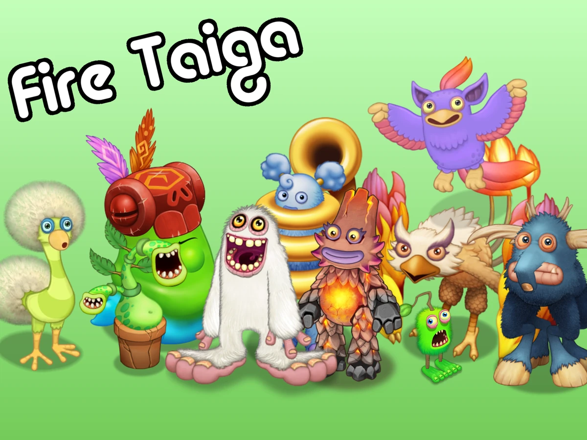Fire Taiga | My Singing Monsters Sympathy Awaken Wiki | Fandom