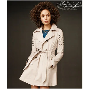 Aeropostale Pretty Little Liars Spencer Studded Trench Coat | My Style ...
