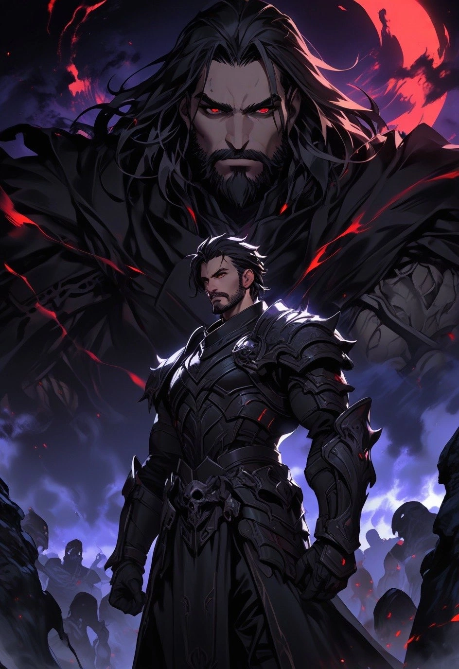 Anime Male Vampire Warrior