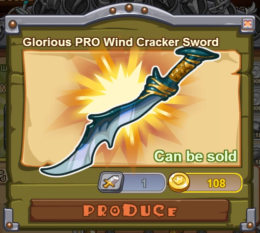 Glorious PRO Wind Cracker Sword | My Weapon Shop Wiki | Fandom