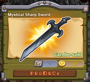 Mystical Sharp Sword | My Weapon Shop Wiki | Fandom