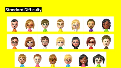 Standard Difficulty | My Wii Party U CPU Miis Wiki | Fandom