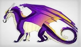 Mirage the SandWing/Nightwing/IceWing hybrid | My Wings of Fire Wiki ...