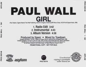 Paul Wall:Girl | The Real American Top 40 Wiki | Fandom