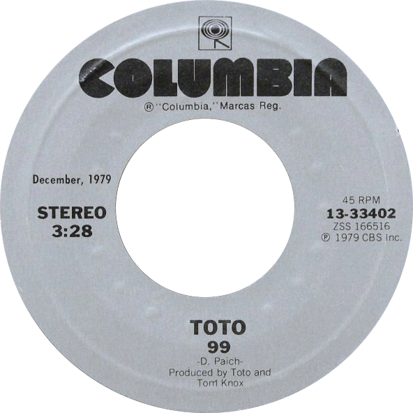 Toto:99 | The Real American Top 40 Wiki | Fandom