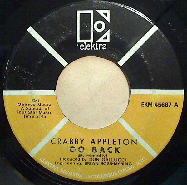 Crabby Appleton:Go Back | The Real American Top 40 Wiki | Fandom