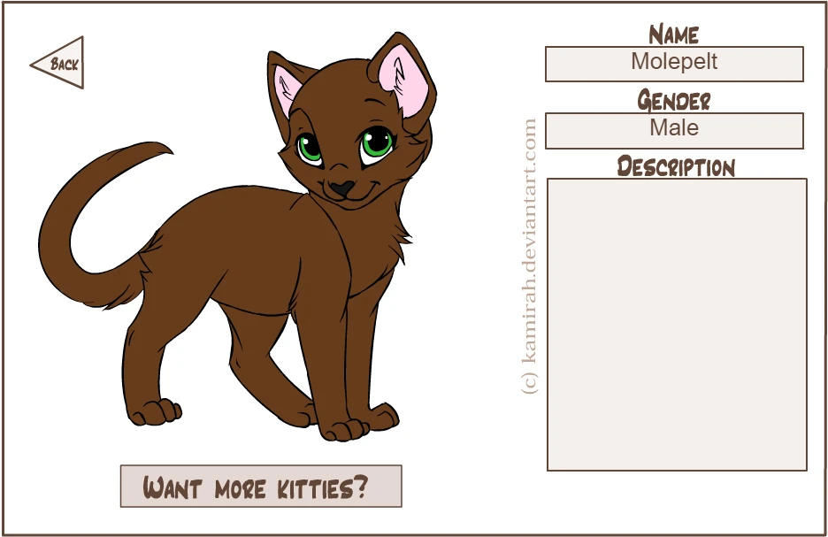 Molepelt | Tales of the Lost Clans Wiki | Fandom