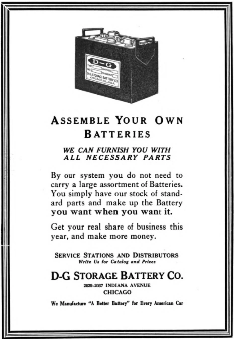D-G Storage Battery Company | MyCompanies Wiki | Fandom