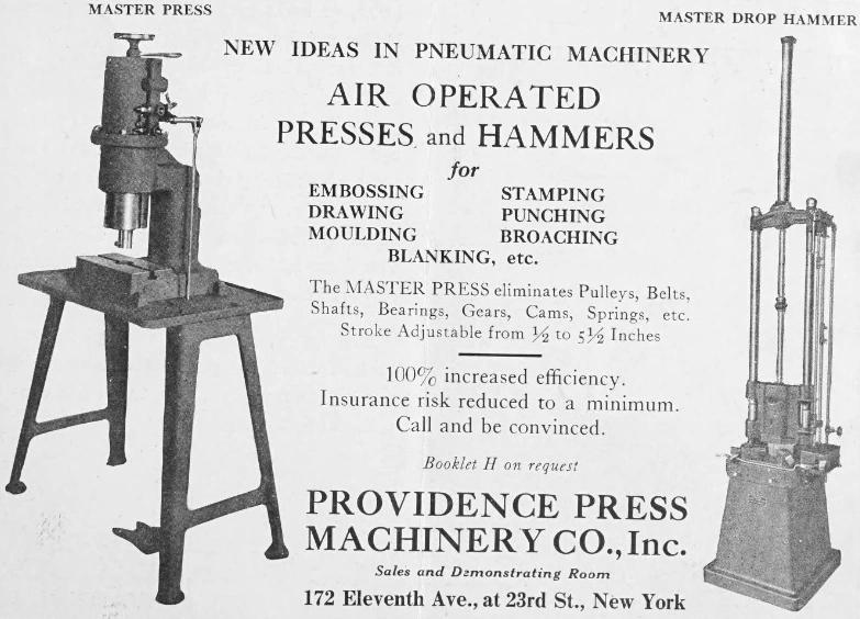 Providence Press Machinery Company | MyCompanies Wiki | Fandom