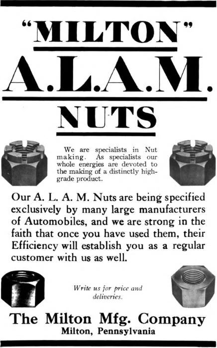 Milton Manufacturing Company (PA) | MyCompanies Wiki | Fandom