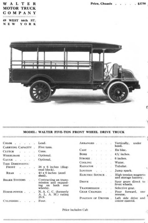 Walter Motor Truck Company | MyCompanies Wiki | Fandom