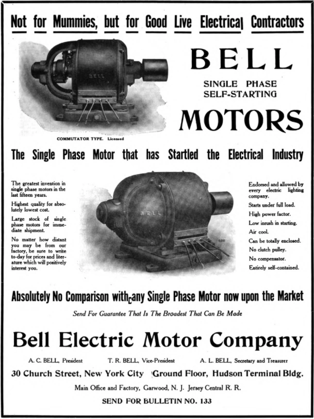 Bell Electric Motor Company | MyCompanies Wiki | Fandom