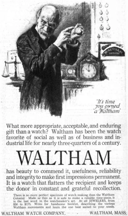 Waltham Watch Company | MyCompanies Wiki | Fandom