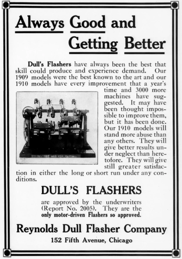 Reynolds Dull Flasher Company | MyCompanies Wiki | Fandom