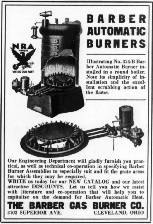 Barber Gas Burner Company | MyCompanies Wiki | Fandom