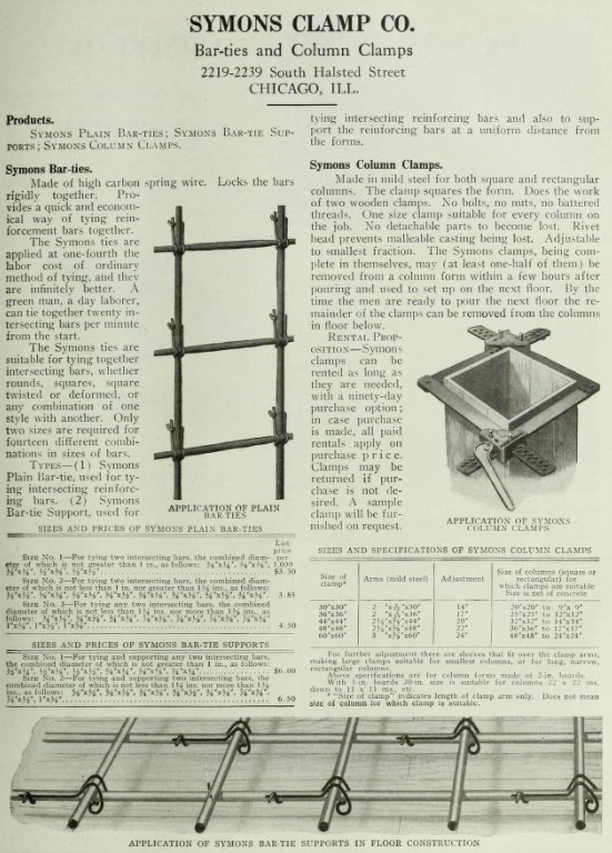 Symons Clamp Company | MyCompanies Wiki | Fandom