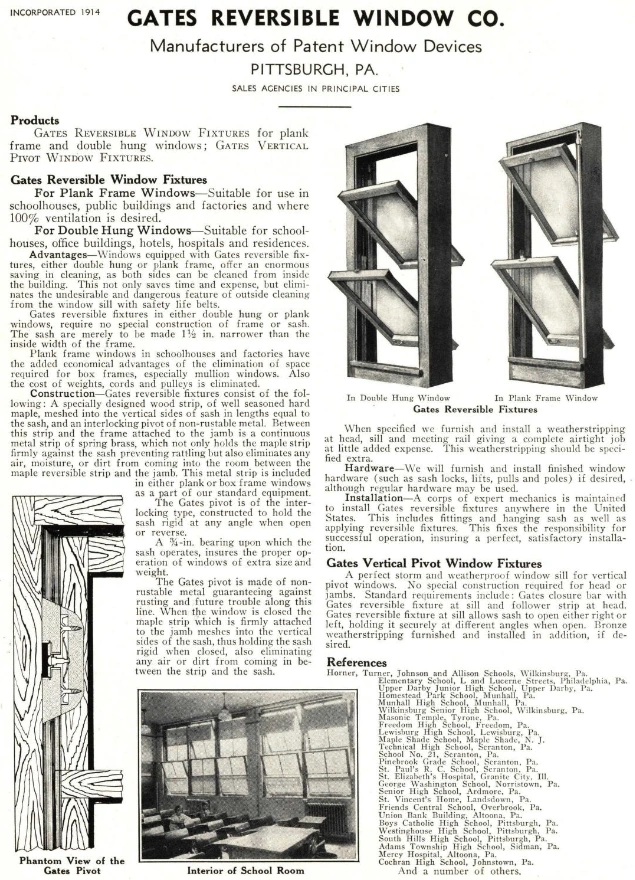 Gates Reversible Window Company | MyCompanies Wiki | Fandom