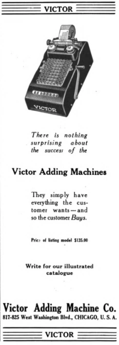 Victor Adding Machine Company | MyCompanies Wiki | Fandom