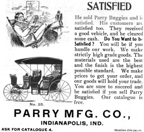 Parry Manufacturing Company | MyCompanies Wiki | Fandom