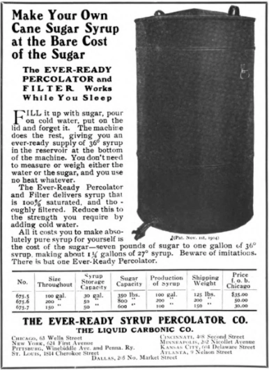 Ever-Ready Syrup Percolator Company | MyCompanies Wiki | Fandom