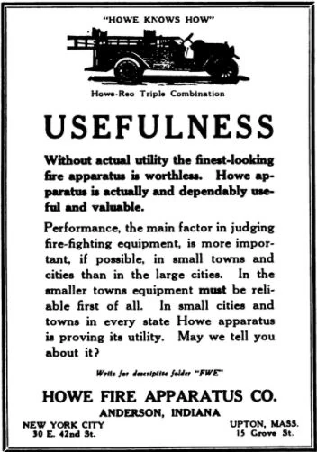 Howe Fire Apparatus Company | MyCompanies Wiki | Fandom