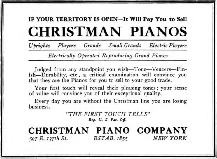 Christman Piano Company | MyCompanies Wiki | Fandom