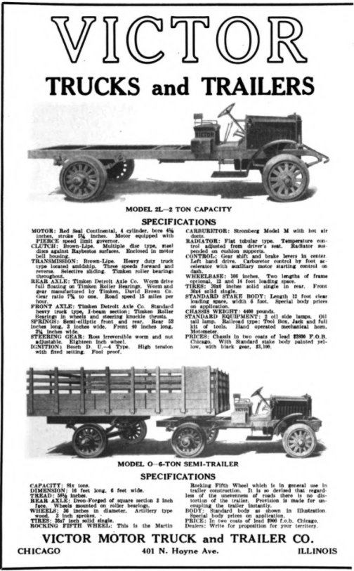 Victor Motor Truck & Trailer Company | MyCompanies Wiki | Fandom