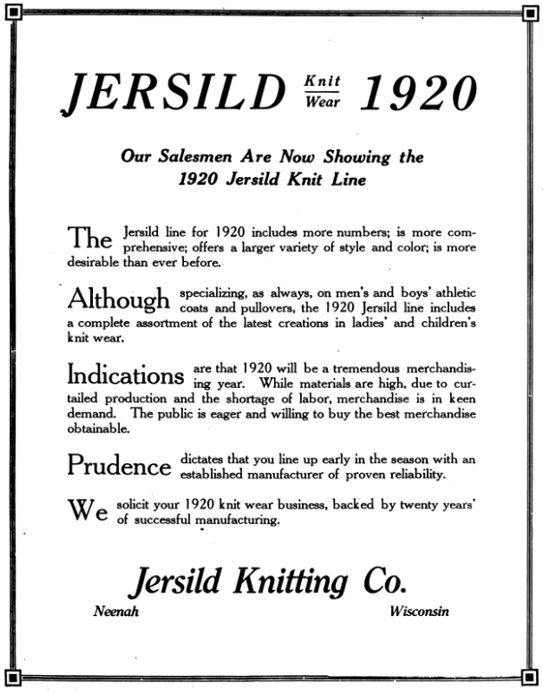 Jersild Knitting Company | MyCompanies Wiki | Fandom