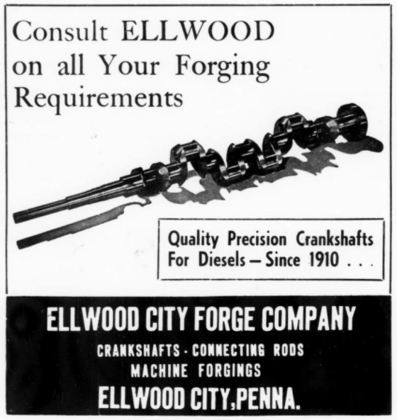 Ellwood City Forge Company | MyCompanies Wiki | Fandom