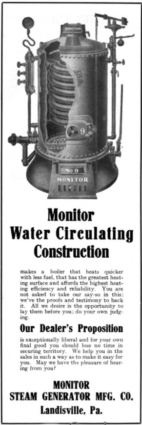 Monitor Steam Generator Manufacturing Company | MyCompanies Wiki | Fandom