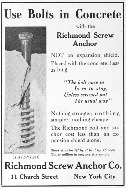 Richmond Screw Anchor Company | MyCompanies Wiki | Fandom