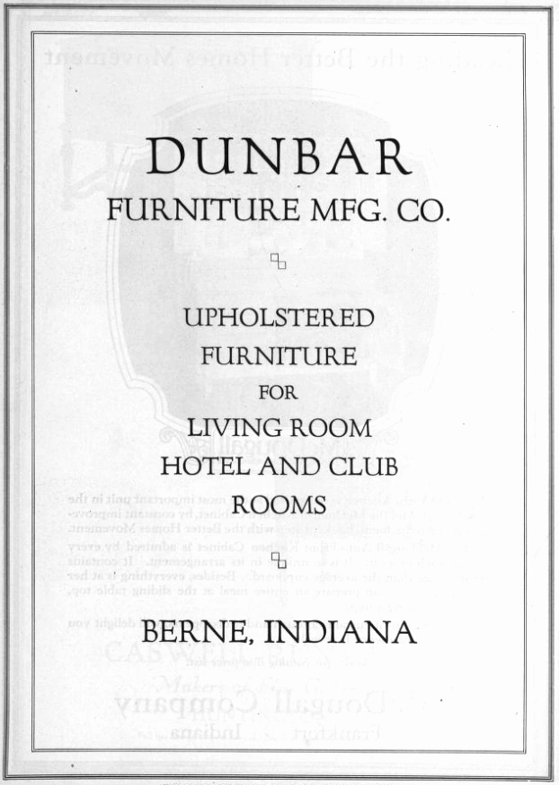 Dunbar Furniture Manufacturing Company | MyCompanies Wiki | Fandom