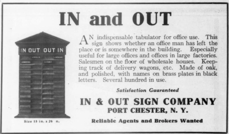 In & Out Sign Company | MyCompanies Wiki | Fandom